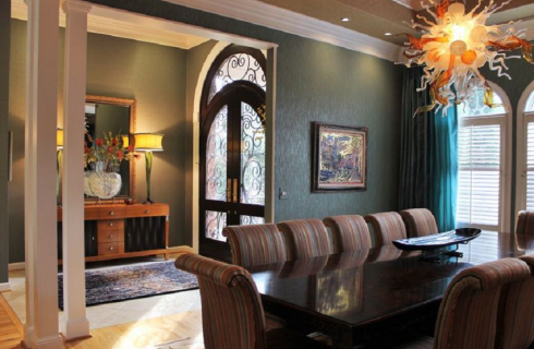 Forest Acres Eclectic Residence Interior Design – Design Corner ...